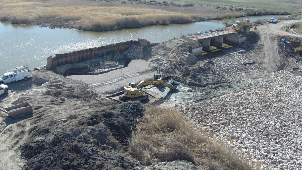 Weber River flood control project nears completion | News, Sports, Jobs ...
